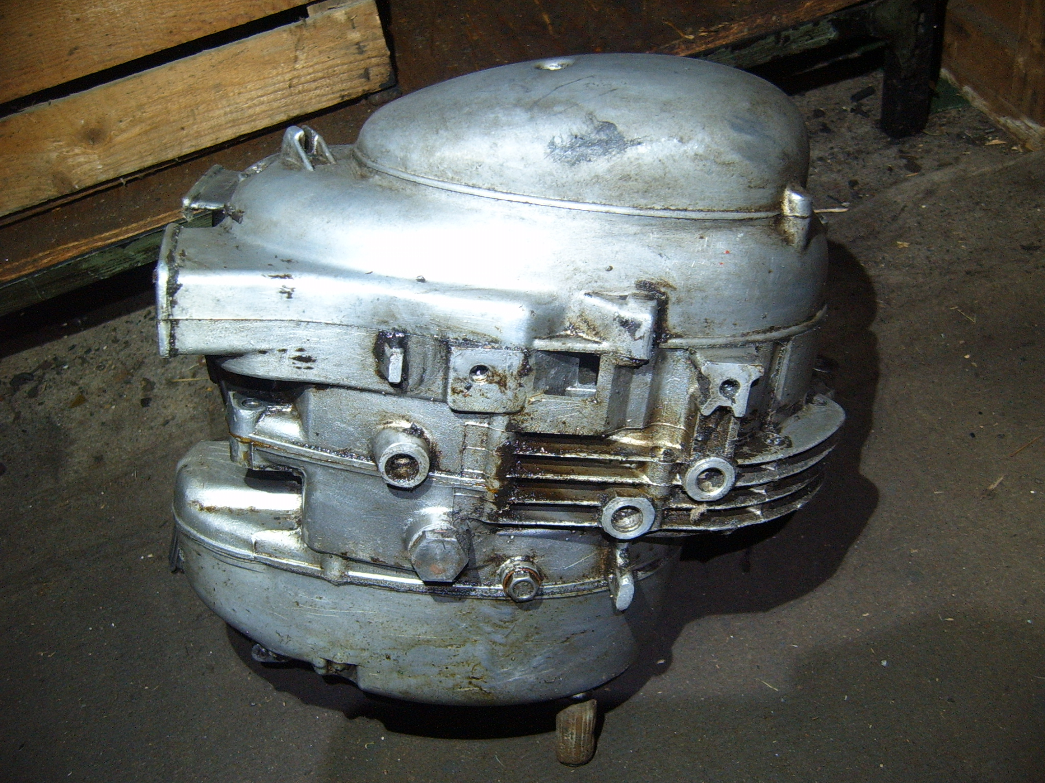 Motor MZ ES TS 125 - MM125/2 mit Zylinderkopf Vergaser