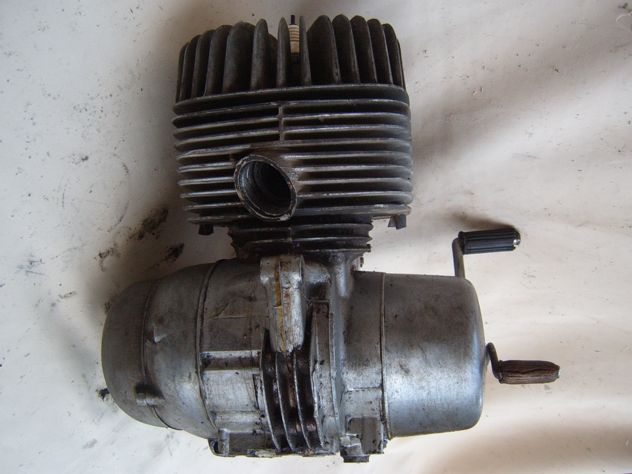 Motor MZ ES TS 125 - MM125/2 mit Zylinderkopf Vergaser