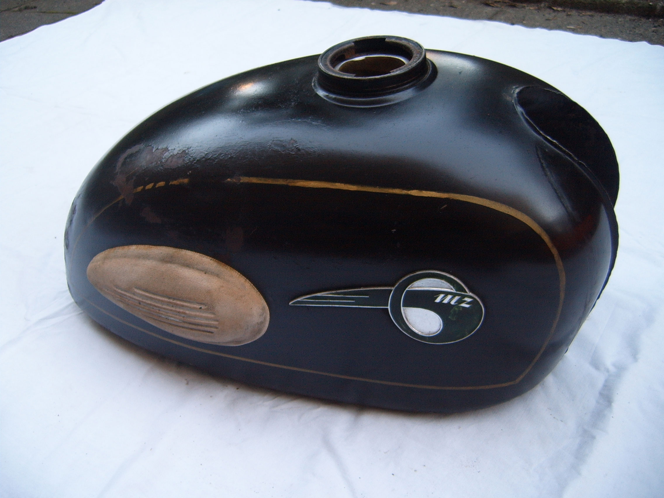 Tank MZ ES 175-250 mit Emblemen O-Lack - mz-es.de Ersatzteileshop