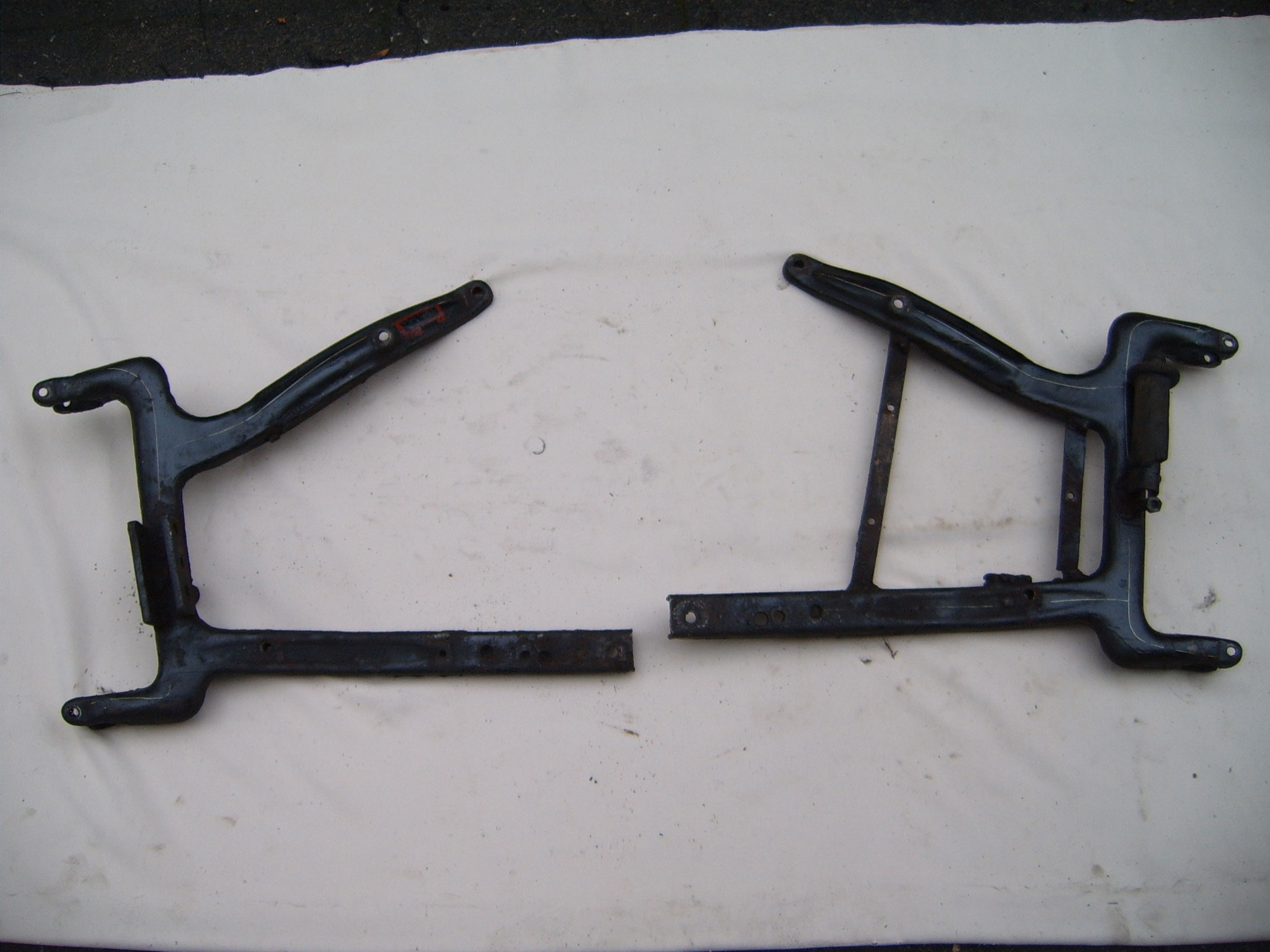 Rahmen Heck EMW R 35 Hinterstrebe mit Nr. DKW NZ 350 - mz-es.de ...