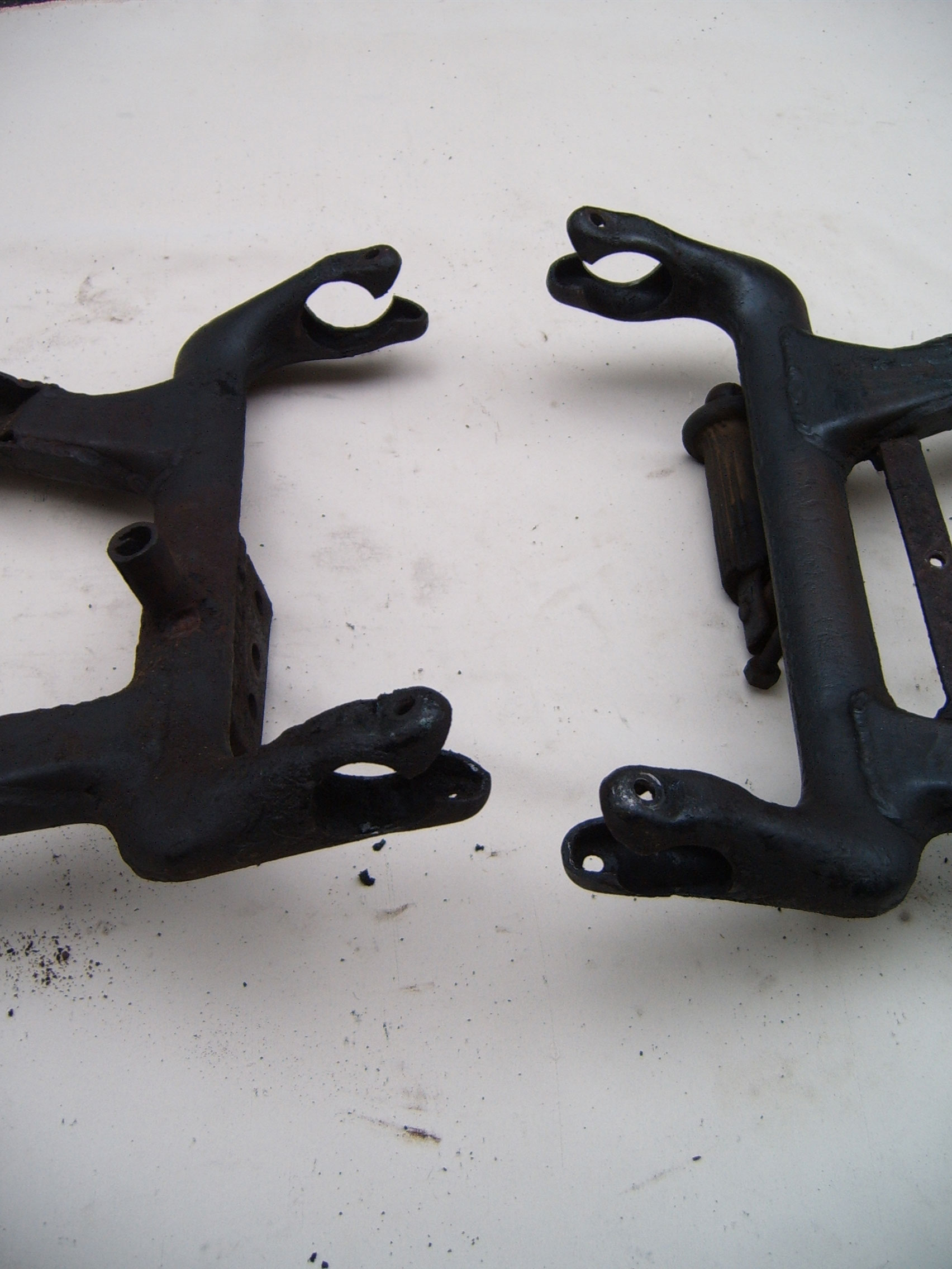 Rahmen Heck EMW R 35 Hinterstrebe mit Nr. DKW NZ 350 - mz-es.de ...