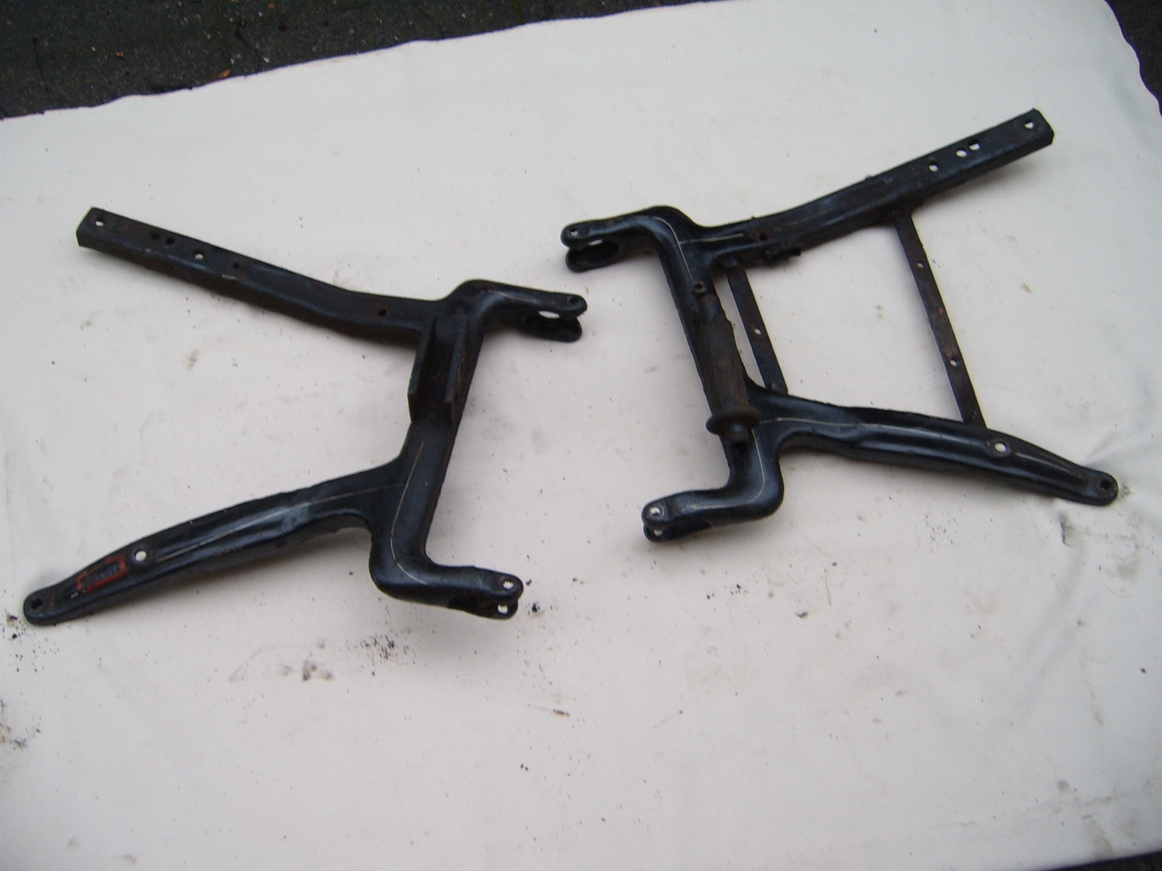 Rahmen Heck EMW R 35 Hinterstrebe mit Nr. DKW NZ 350 - mz-es.de ...